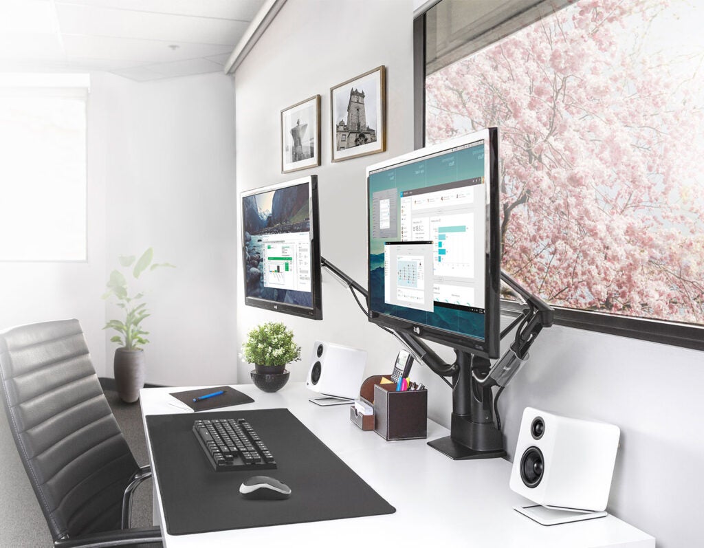 Adjustable Monitor Stands | Desktop Stands | Kanto Mounts